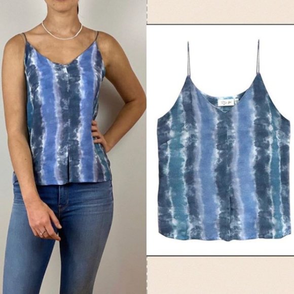RD Style | Tops | Rd Style Spaghetti String Tank Watercolors Nwt | Poshmark